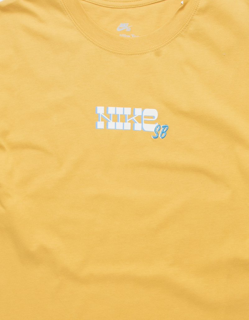 NIKE SB Embroidered Block Mens Tee - GOLD | Tillys