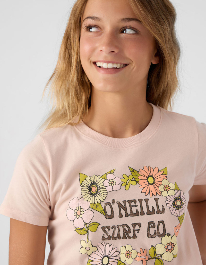 O'NEILL Sixties Girls Crop Tee - BLUSH | Tillys