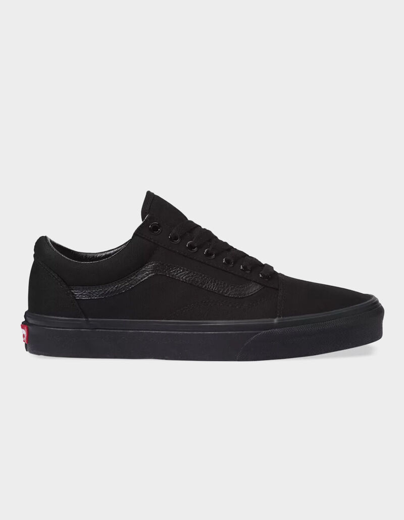 VANS Old Skool Black & Black Shoes - BLKBL - 224566178