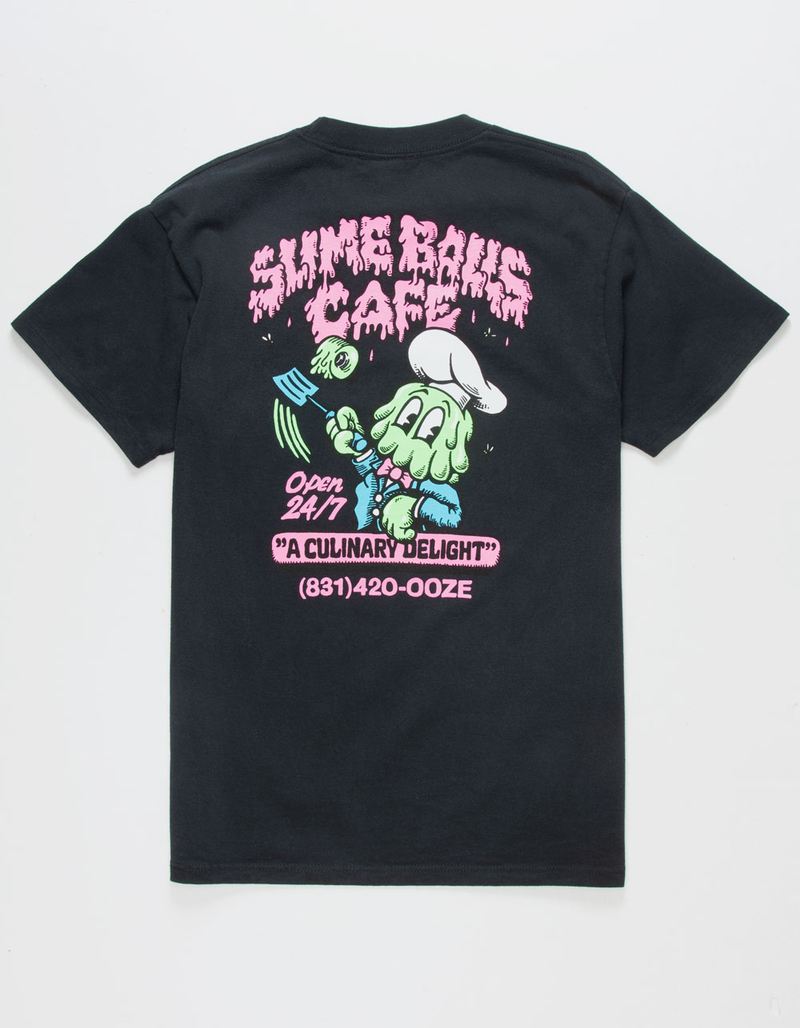 SLIME BALLS Cafe Shop Mens Tee - BLACK COMBO | Tillys