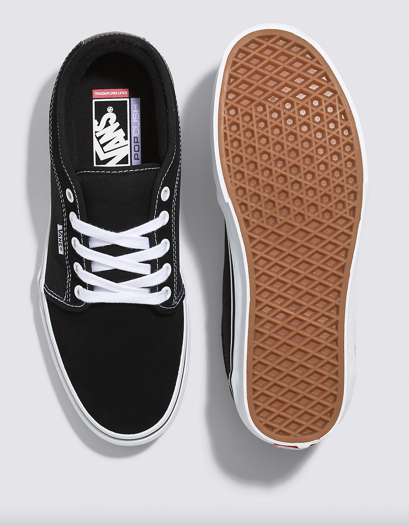 VANS Skate Chukka Low Mens Shoes - BLK/WHT - M13 | Tillys