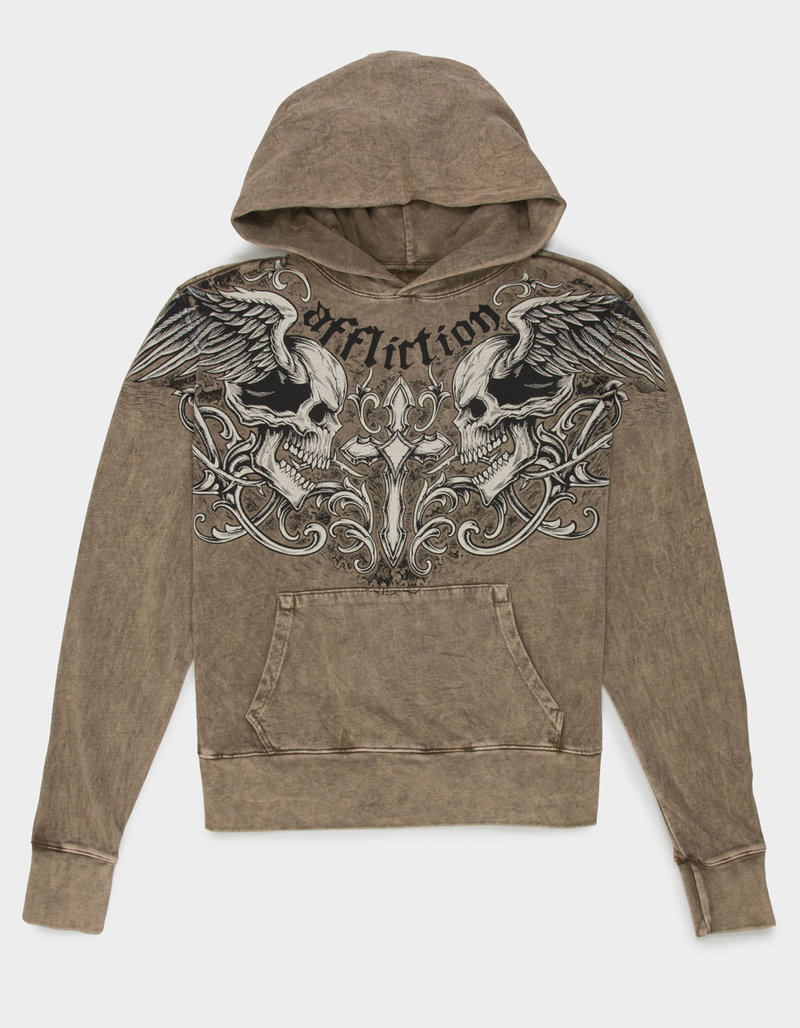 AFFLICTION Keeper Mens Hoodie - BROWN | Tillys