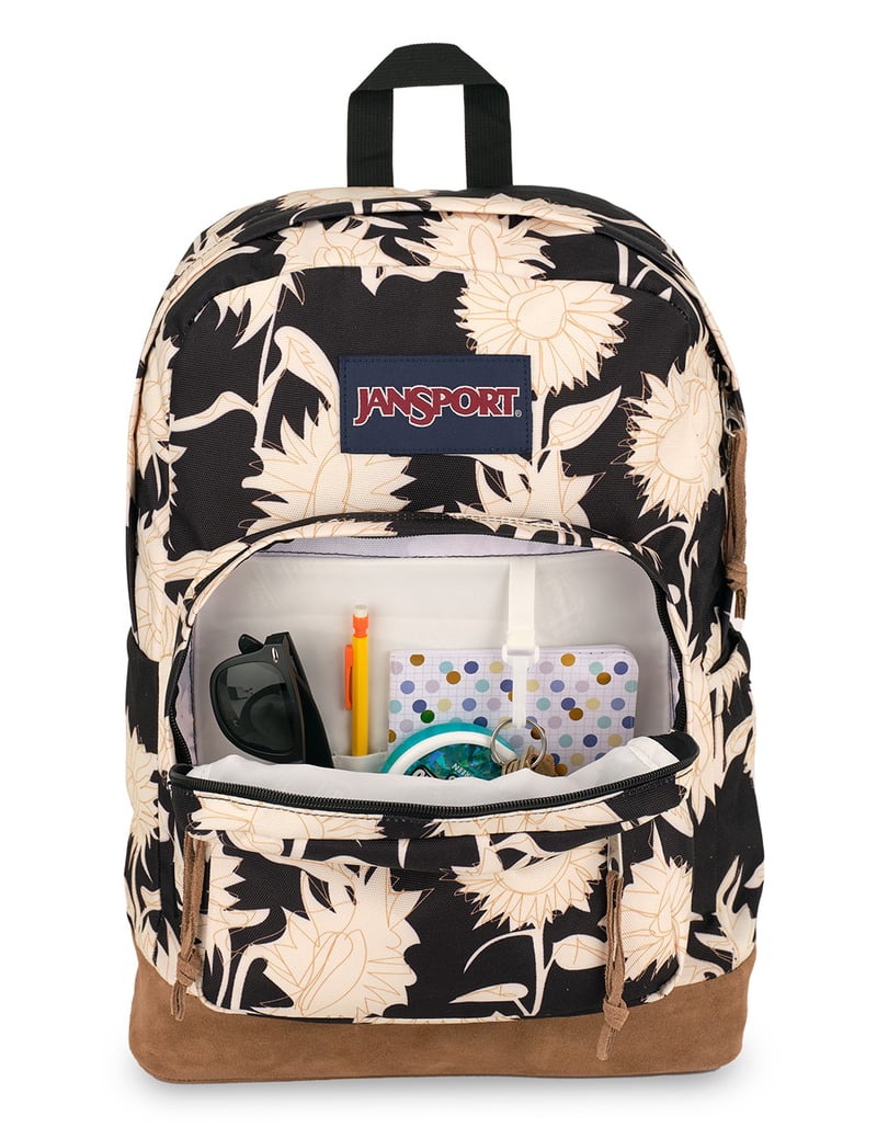 JANSPORT Right Pack Backpack - SKETCHY SUNFLOWER BLACK - ONE SIZE | Tillys
