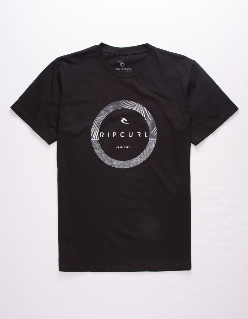 RIP CURL Split Boys T-Shirt - BLACK - L | Tillys