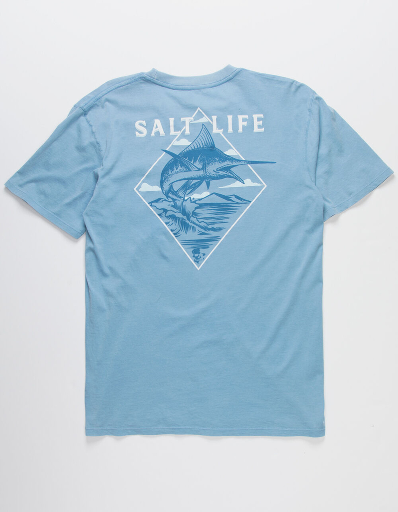 SALT LIFE Diamond Bills Mens Pocket Tee - SLATE BLUE - XXL | Tillys