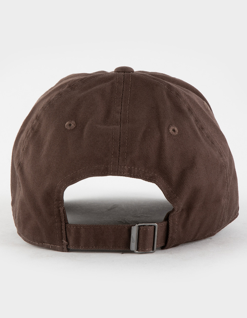 NIKE Sportswear Heritage 86 Futura Washed Strapback Hat - BROWN/WHITE ...