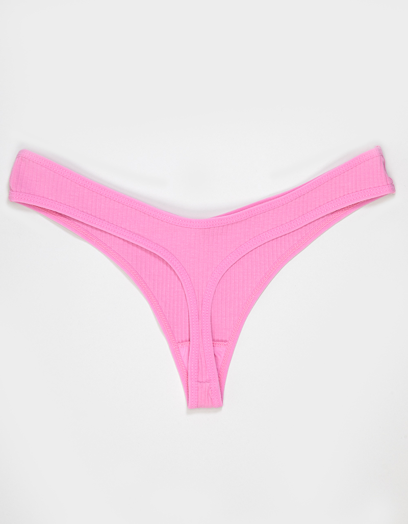 FULL TILT V-Rib Thong - PINK IRIS - XL | Tillys