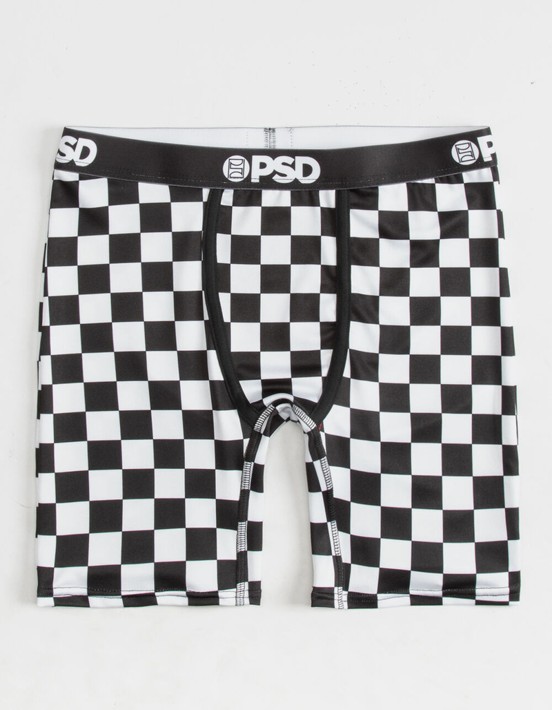PSD Checkered Boys Boxer Briefs - BLACK/WHITE - M | Tillys