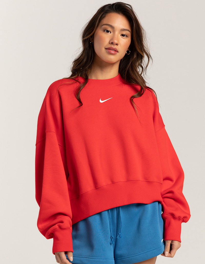 Nike cropped shops sweatshirt