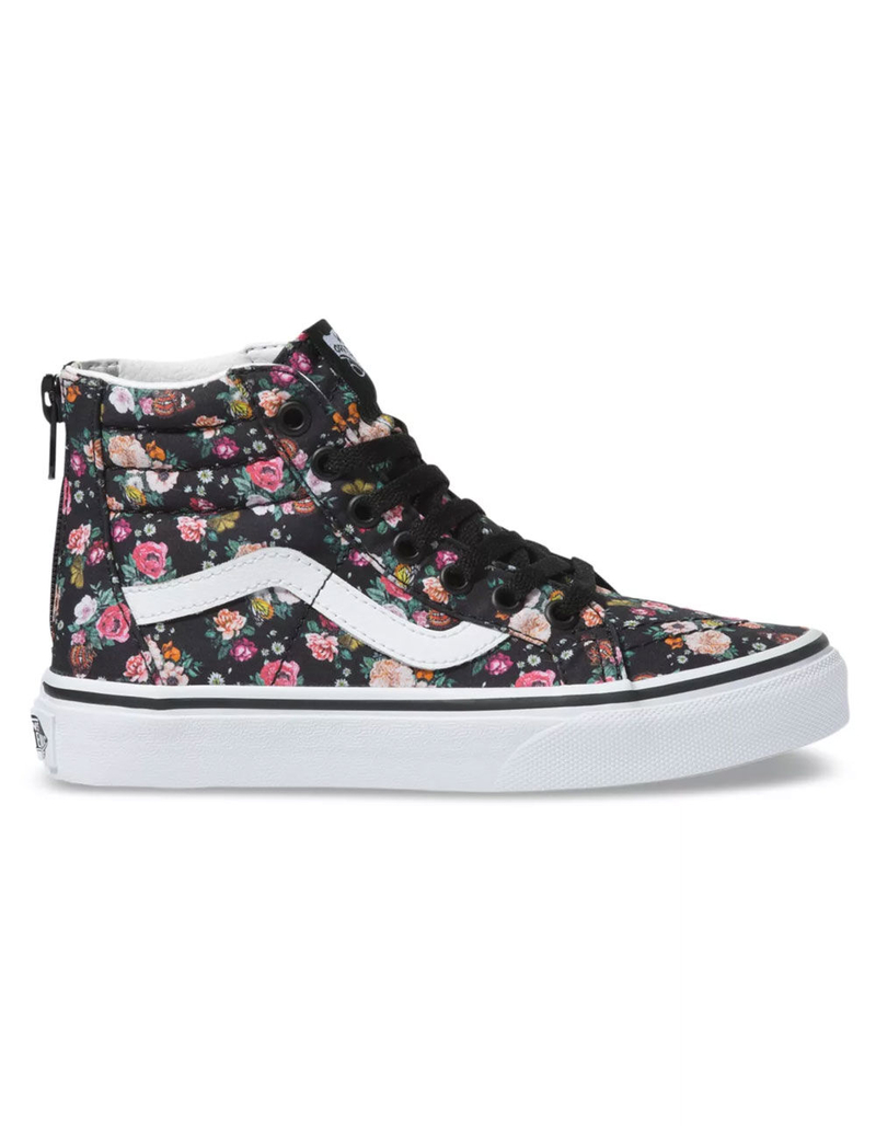 VANS Butterfly Floral Sk8-Hi Zip Girls Shoes - MULTI - 4.5 | Tillys