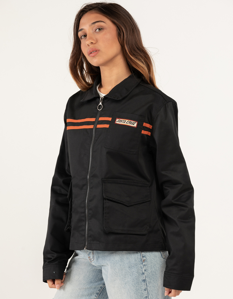 SANTA CRUZ Sundown Womens Work Jacket - OFF-BLACK | Tillys