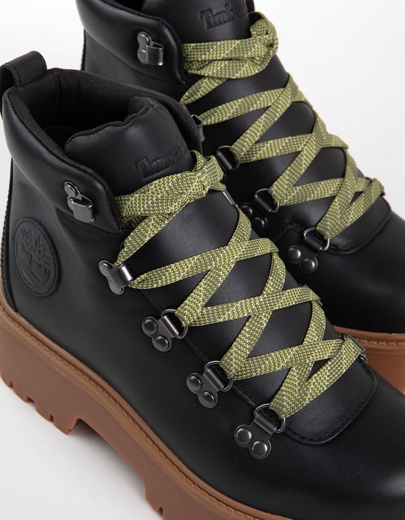 TIMBERLAND Stone Street Mid Womens Platform Hiker Boots - BLACK | Tillys