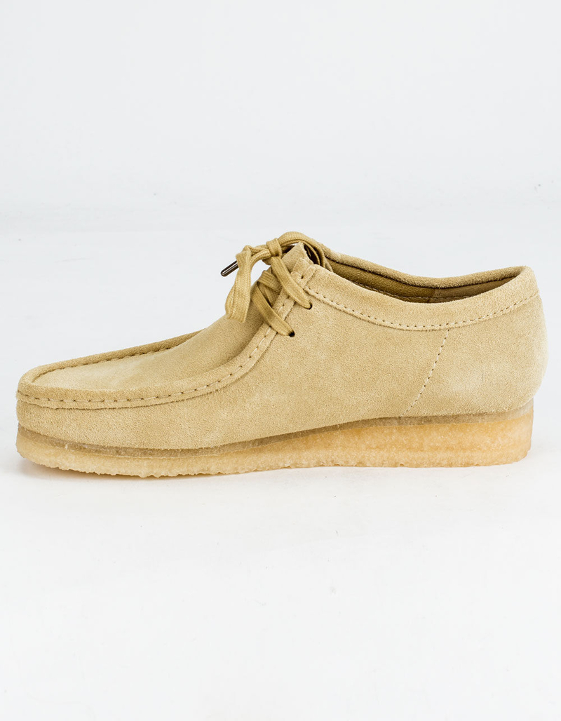 CLARKS Wallabee Mens Maple Suede Shoes - MAPLE - 13 | Tillys