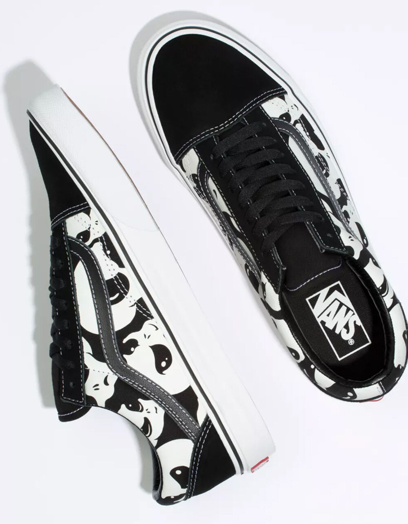 VANS Old Skool Glow Alien Black & True White Shoes - BLACK/WHITE - M11 ...