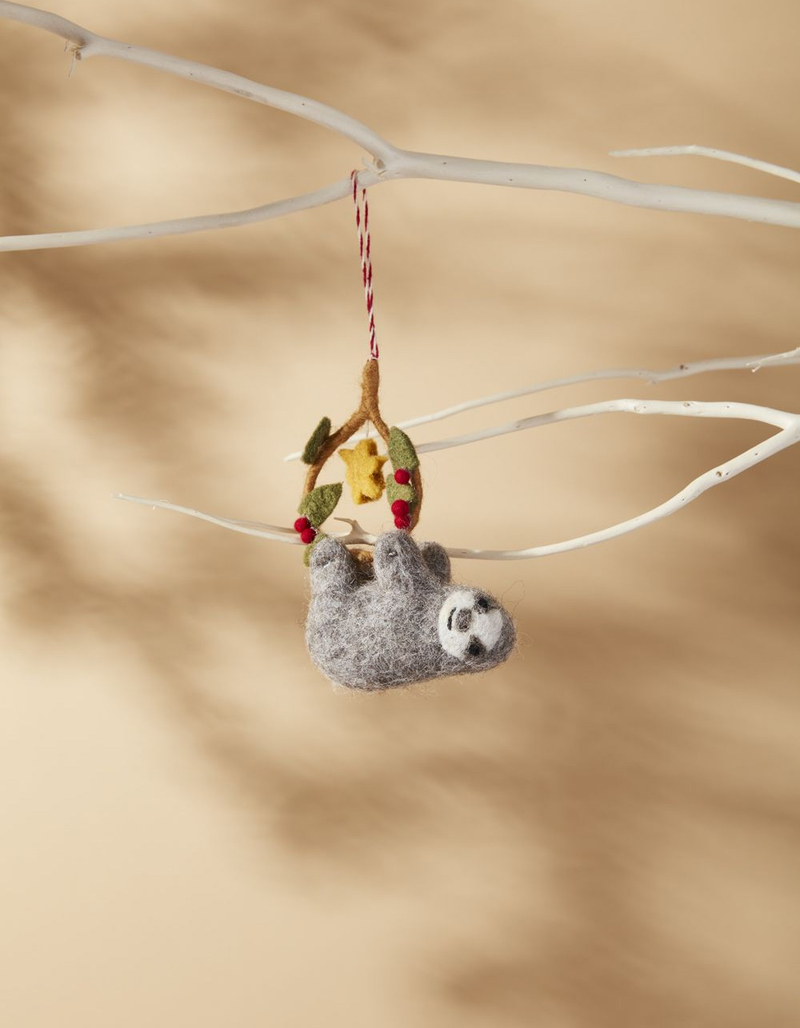Mellow Critter Sloth Ornament - MULTI - ONE SIZE | Tillys