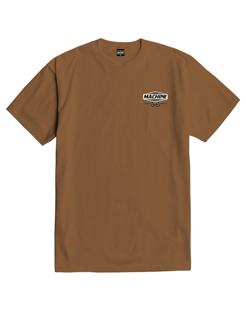 LOSER MACHINE Overdrive Mens Tee - BROWN - M | Tillys