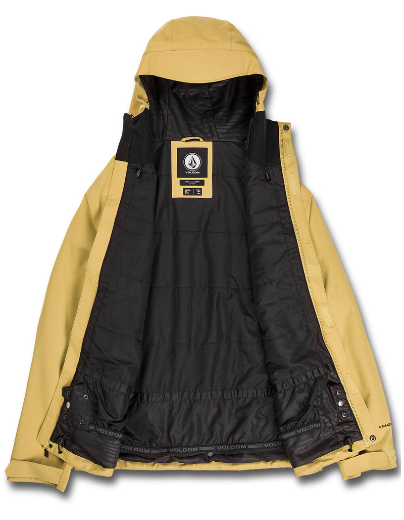VOLCOM 17 Forty Mens Insulated Snow Jacket - GOLD - L | Tillys