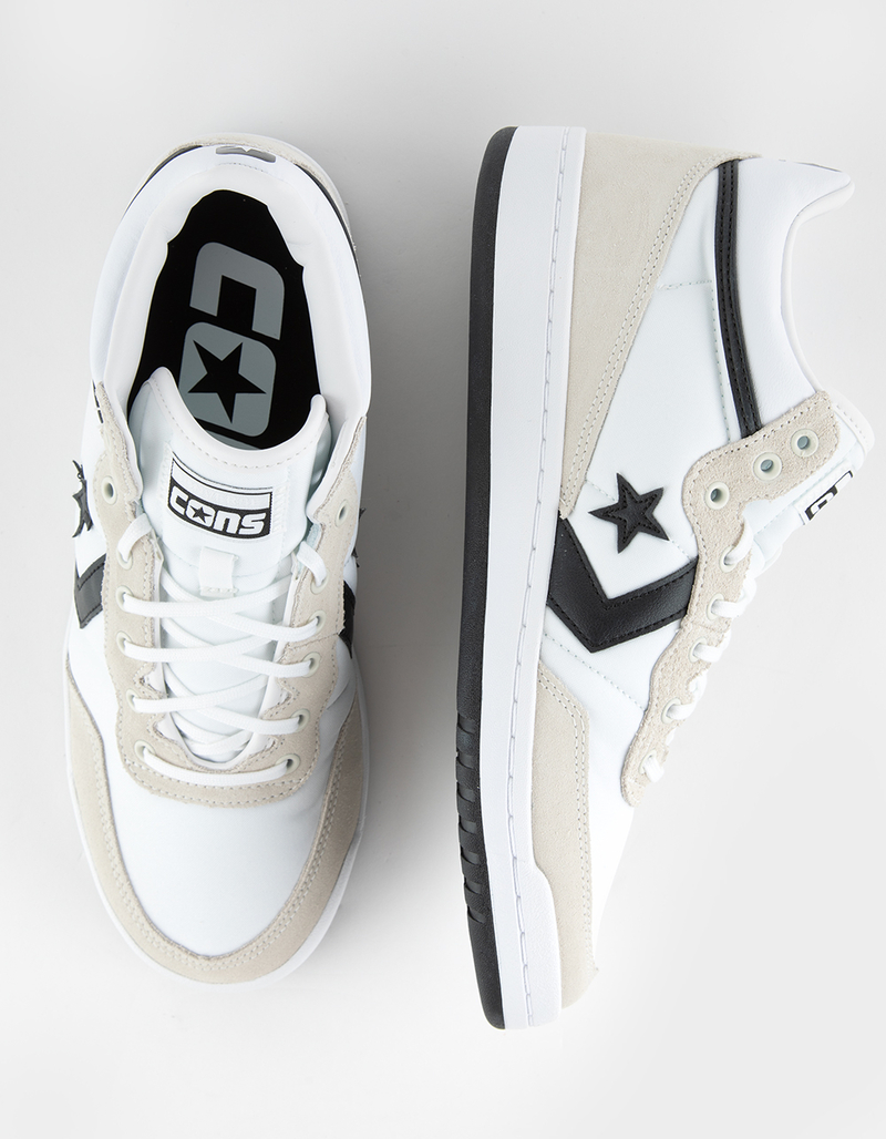 CONVERSE Fastbreak Pro Mid Skate Shoes - WHT/BLK | Tillys
