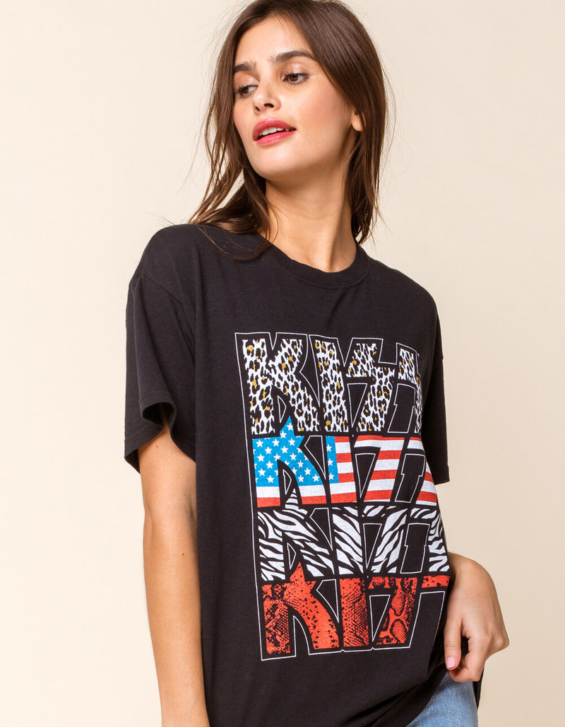 DAY KISS Womens Boyfriend Tee - BLACK - L/XL | Tillys