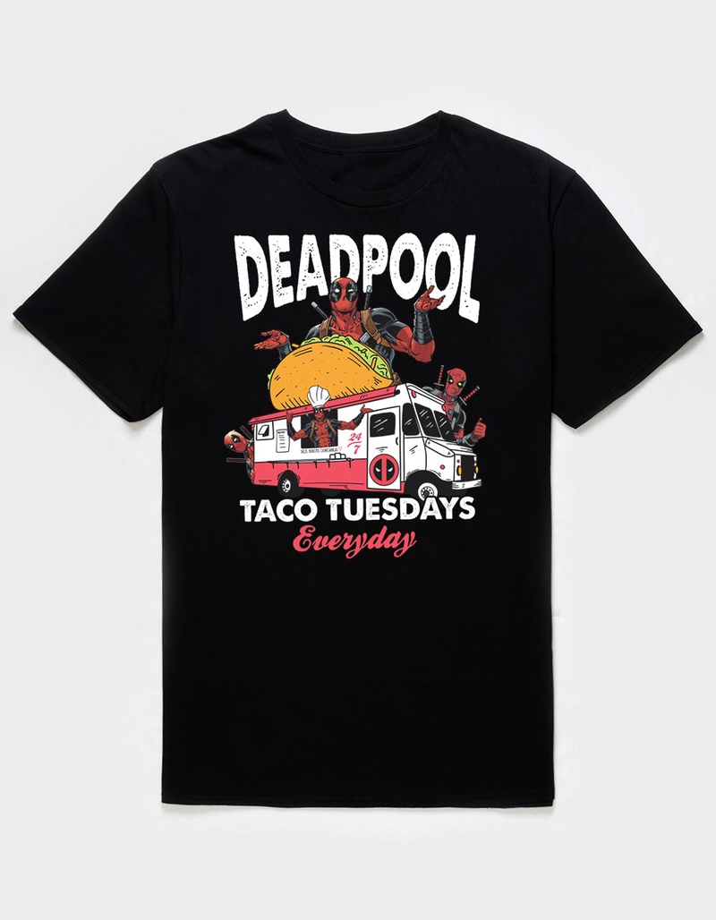 DEADPOOL Taco Tuesdays Unisex Tee - BLACK | Tillys