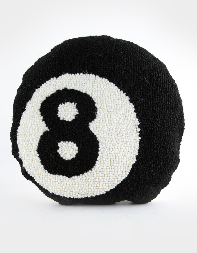 TILLYS HOME 8 Ball Pillow - BLK/WHT - ONE SIZE | Tillys