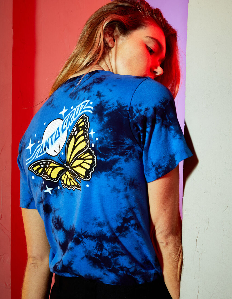 SANTA CRUZ Winged Moon Womens Tee - BLUE COMBO | Tillys