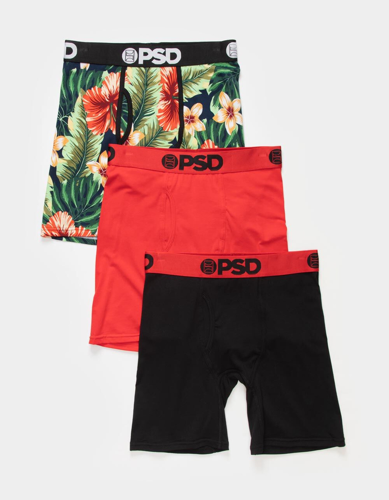 PSD 3 Pack Floral Modal Mens Boxer Briefs - MULTI - XXL | Tillys