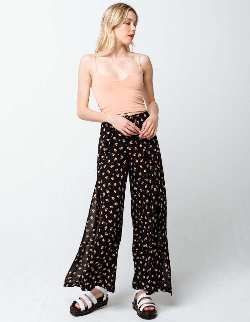 BILLABONG Adventure Spirit Womens Wrap Pants - BLACK COMBO - L | Tillys