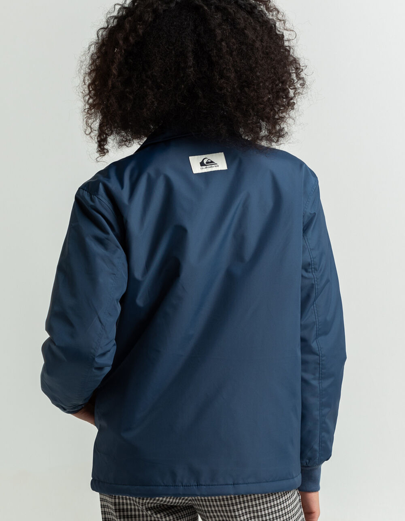 QUIKSILVER Essential Time Womens Coach Jacket - DUSTY BLUE | Tillys