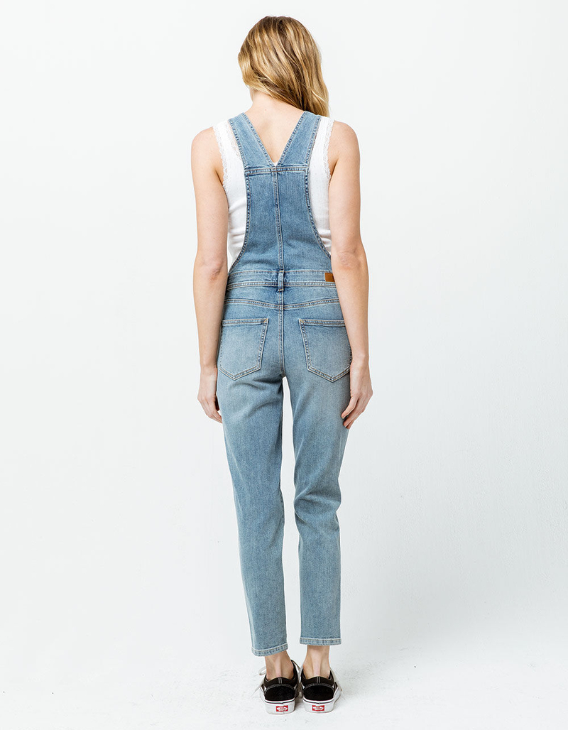 RSQ Boyfriend Ripped Womens Denim Overalls - MEDIUM BLAST | Tillys