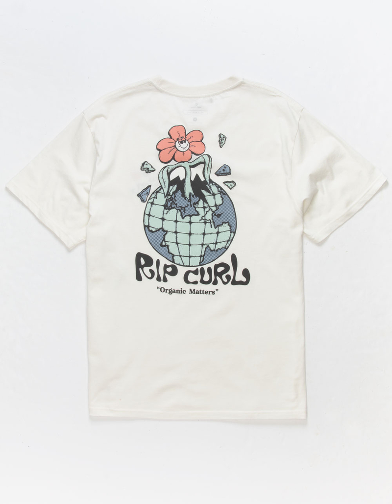 RIP CURL Saltwater Culture Organic Matters Mens Tee - WHITE | Tillys