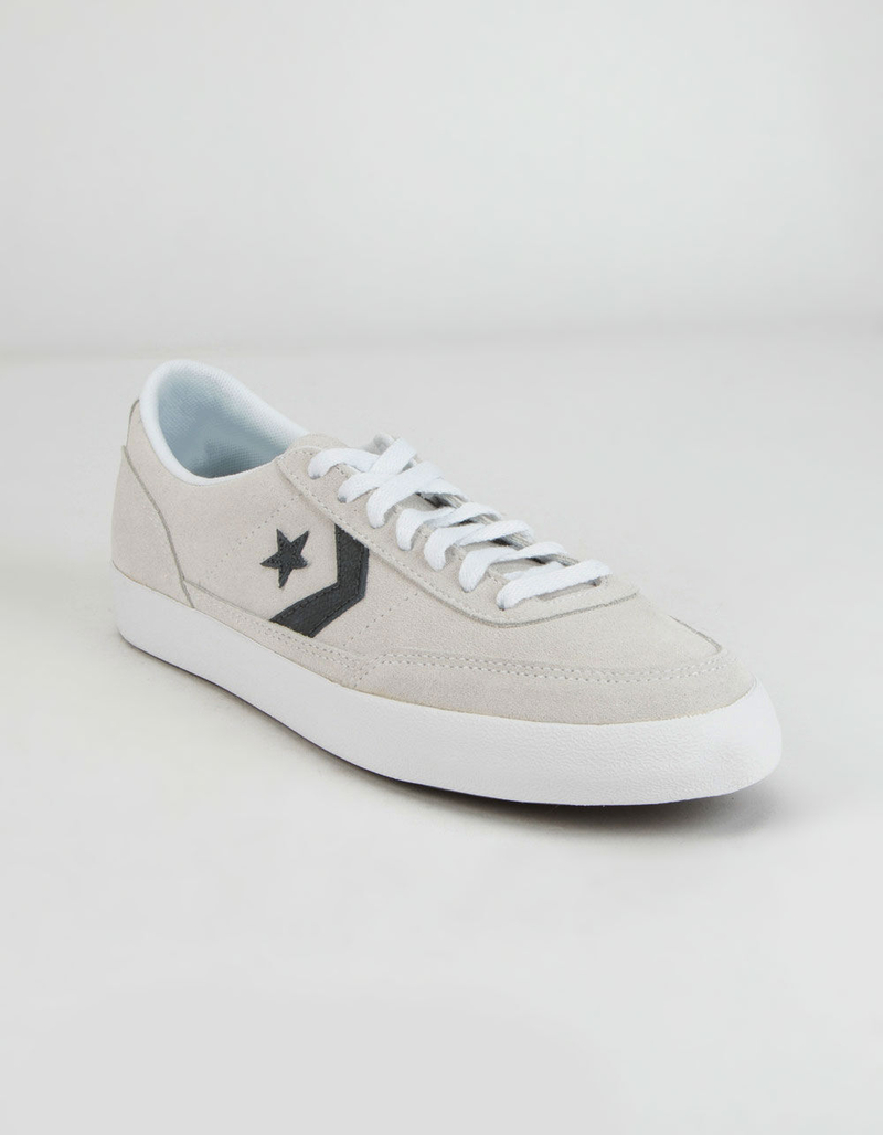 CONVERSE Suede And Leather Net Star Classic White Shoes - WHTBK | Tillys