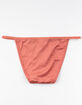 FULL TILT Satin Rust Bikini Panties - RUST | Tillys
