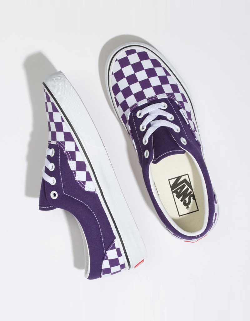 VANS Checkerboard Era Violet Indigo & True White Shoes - VIOLET INDIGO ...