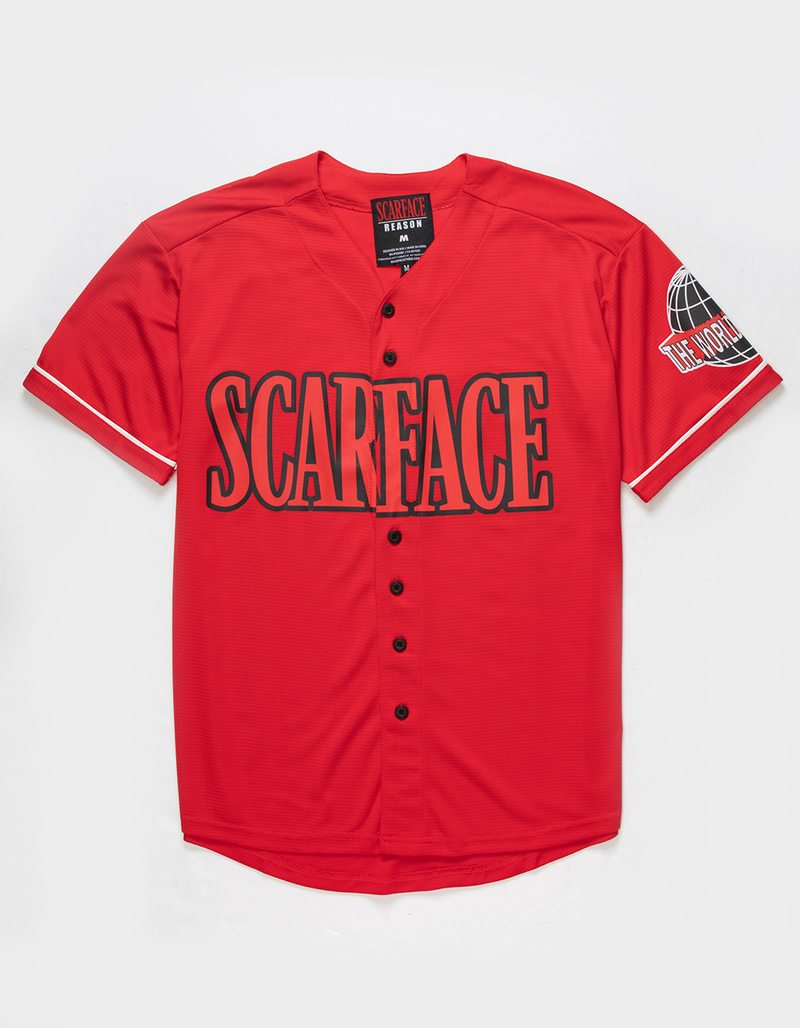 SCARFACE Mens Jersey - RED | Tillys