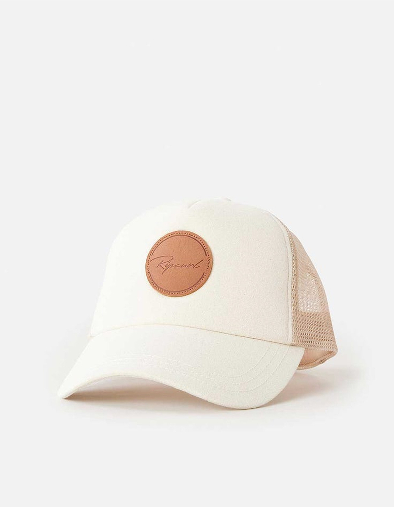RIP CURL Premium Surf Womens Trucker Hat - NATURAL - ONE SIZE | Tillys