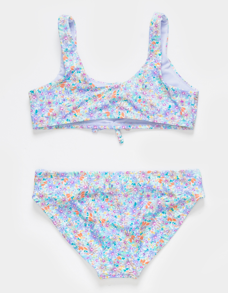 RAISINS Girls Lace Up Bralette Bikini Set - MULTI | Tillys