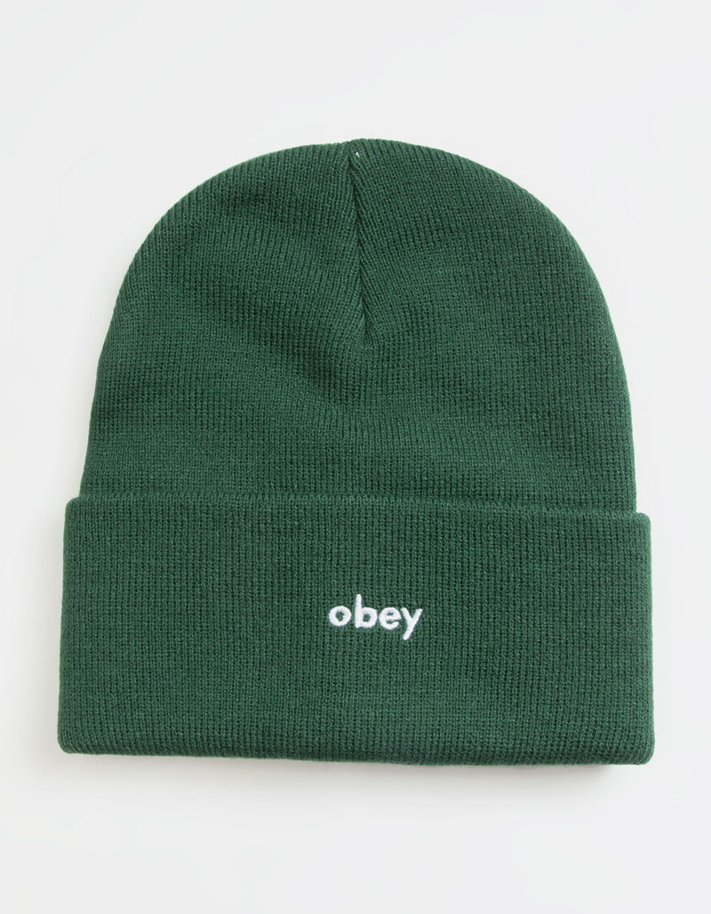 OBEY Karma Beanie - GREEN - ONE SIZE | Tillys