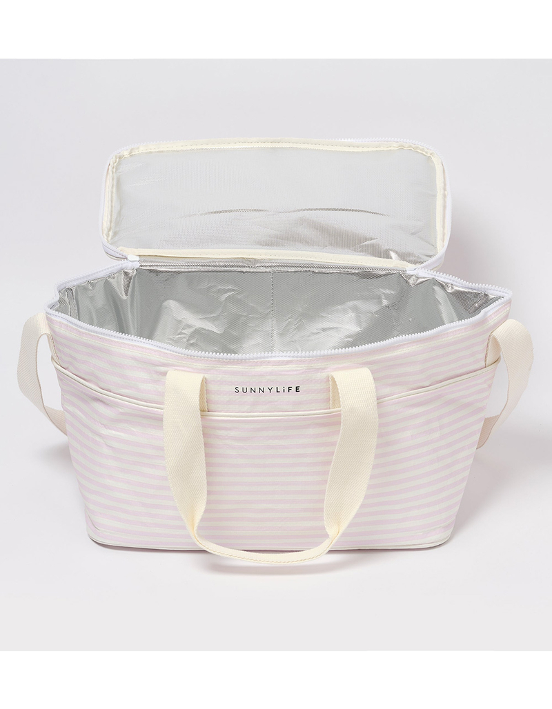 SUNNYLIFE Lazy Days Light Cooler Bag - PNK/WHT - ONE SIZE | Tillys