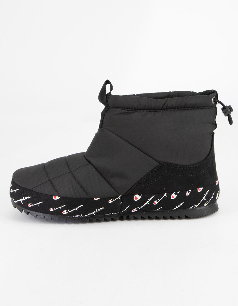 CHAMPION Rally Script Womens Booties - BLACK - 10 | Tillys