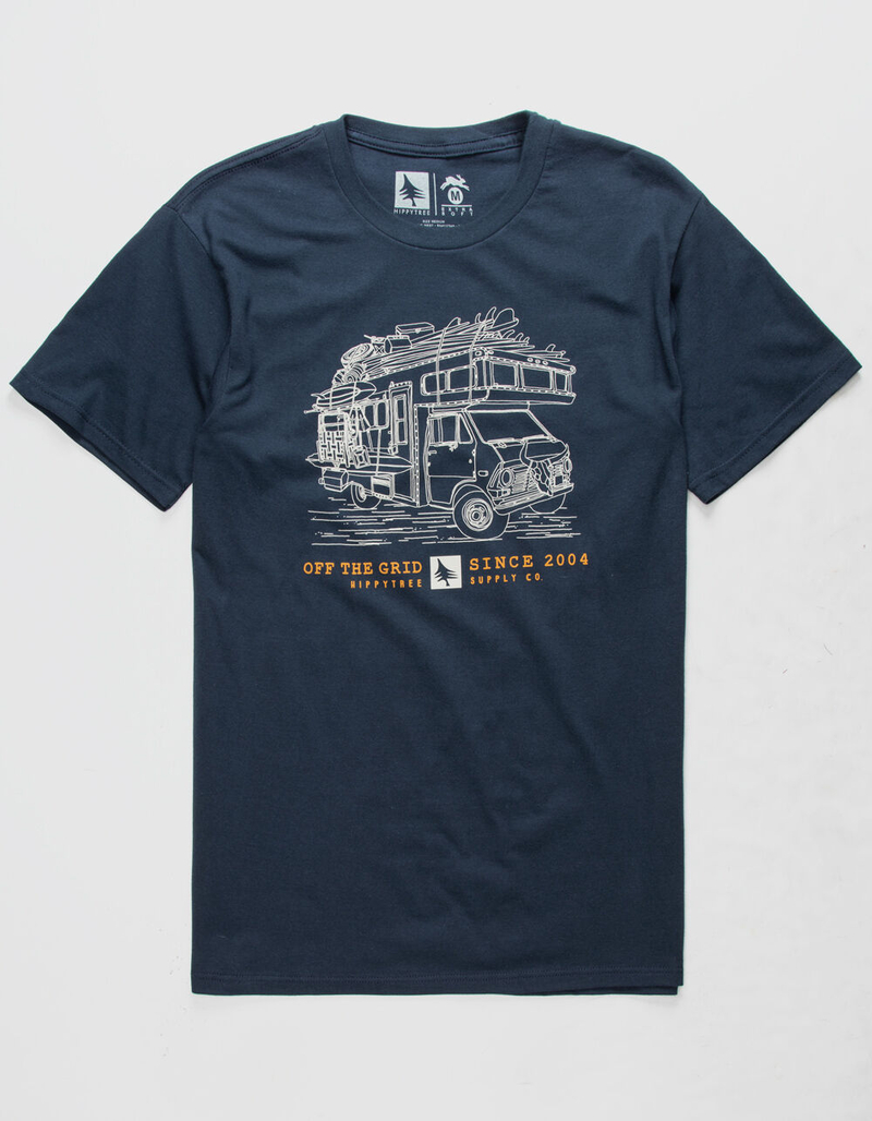HIPPYTREE Roadtrip Navy Mens T-Shirt - NAVY | Tillys