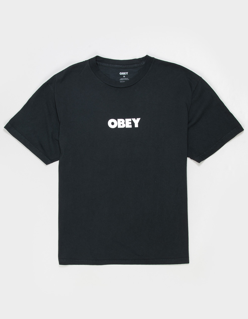 OBEY Bold Mens Heavyweight Tee - BLACK | Tillys