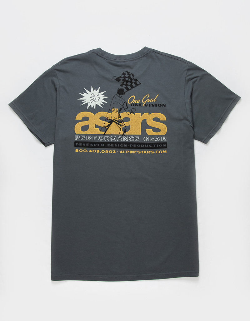ALPINESTARS Flagged Mens Tee - CHARCOAL | Tillys
