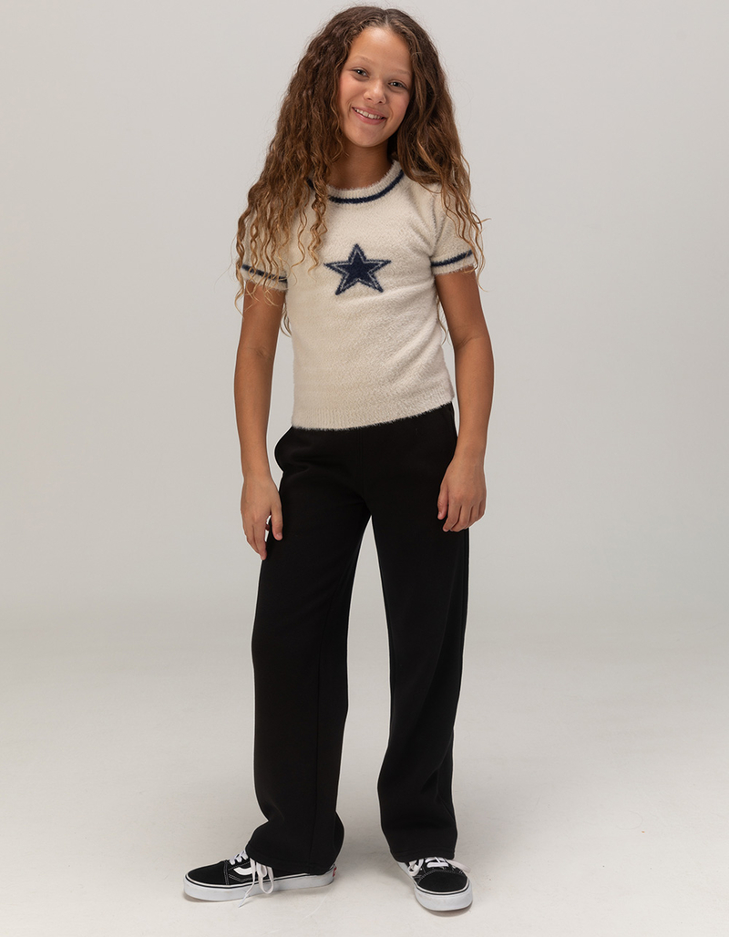 FULL TILT Girls Wide Leg Sweatpants - BLACK | Tillys