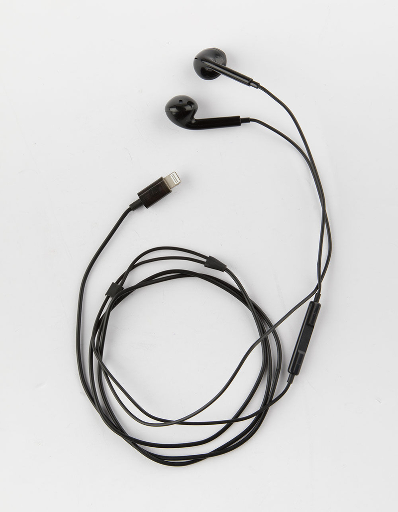 ANKIT Black Lightning Cable Earbuds - BLACK | Tillys