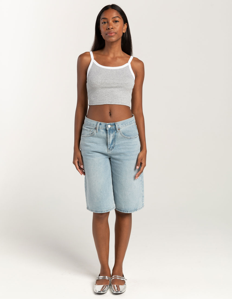 TILLYS Womens Ringer Tank Top - GRAY COMBO | Tillys