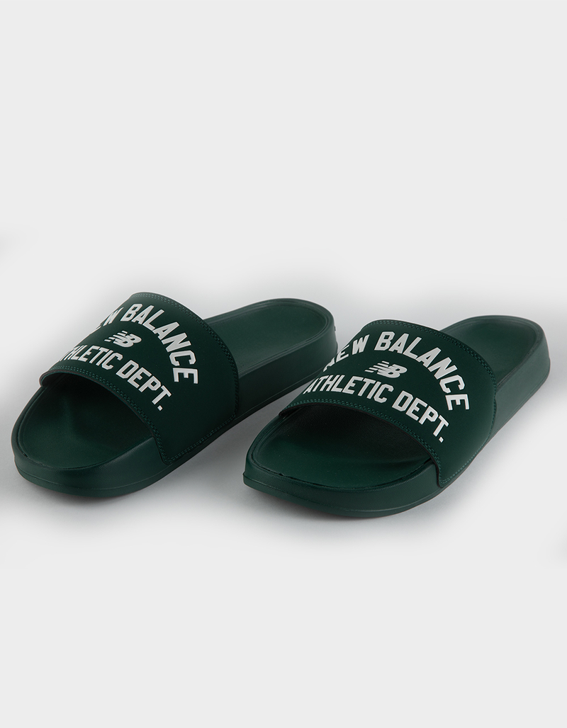 NEW BALANCE 200 Heritage Mens Slide Sandals - GREEN/WHITE | Tillys