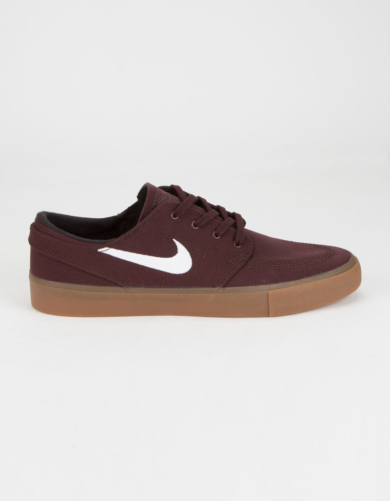 NIKE SB Zoom Stefan Janoski Canvas RM Mahogany & Gum Light Brown Shoes ...