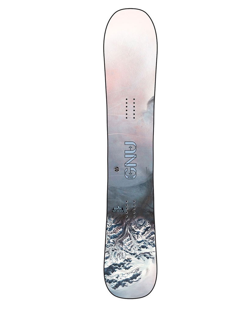GNU Whip Snowboard - LIGHT GRAY - 148 | Tillys