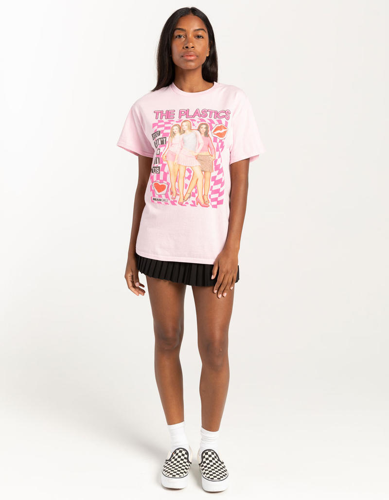 JUNK FOOD The Plastics Womens Boyfriend Tee - PINK | Tillys